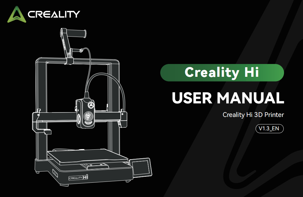 Creality Hi & Creality Hi Comb User Manual | Creality Wiki