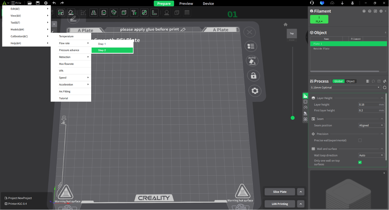 Calibration Tutorial | Creality Wiki