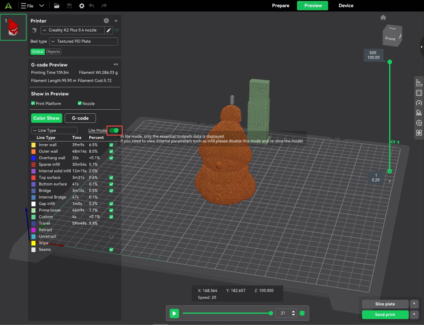 Lite Mode | Creality Wiki