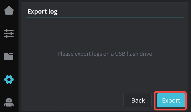 Log Export / Fault Reporting Tutorial | Creality Wiki