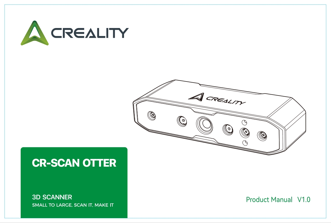 CR Scan Otter | Creality Wiki
