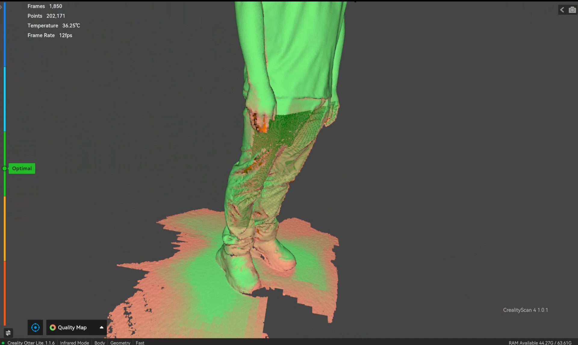 Human Body Scanning | Creality Wiki