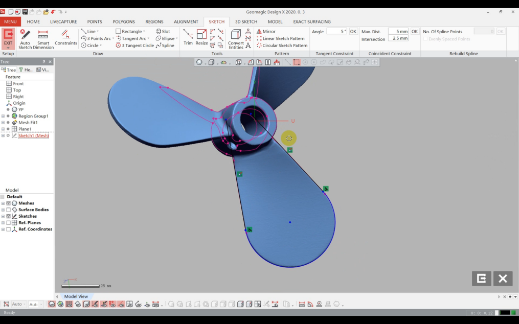 Propeller Reverse Modelling | Creality Wiki