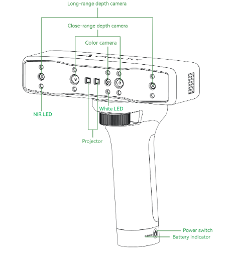 Your First Scan with Otter series on Smartphone | Creality Wiki