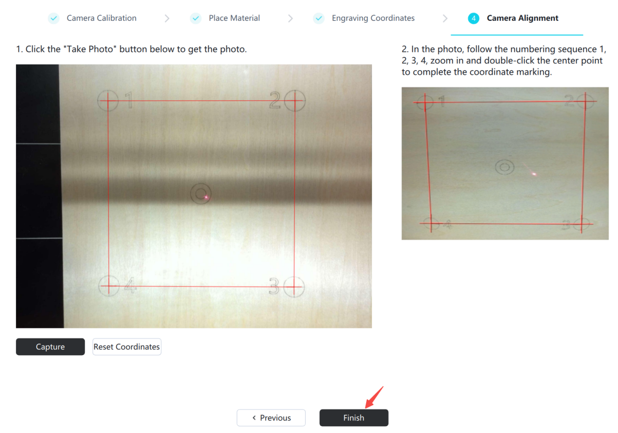 Falcon Design Space Camera Calibration Guide | Creality Wiki