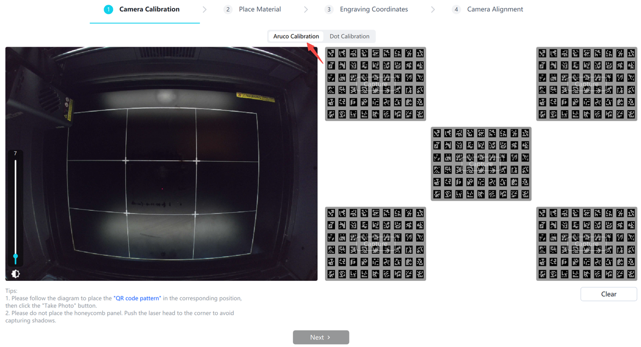 Falcon Design Space Camera Calibration Guide | Creality Wiki