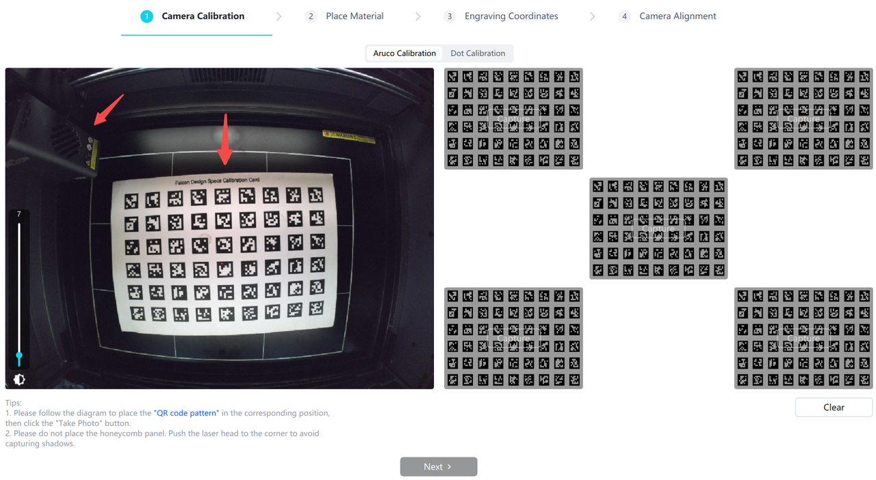 Falcon Design Space Camera Calibration Guide | Creality Wiki