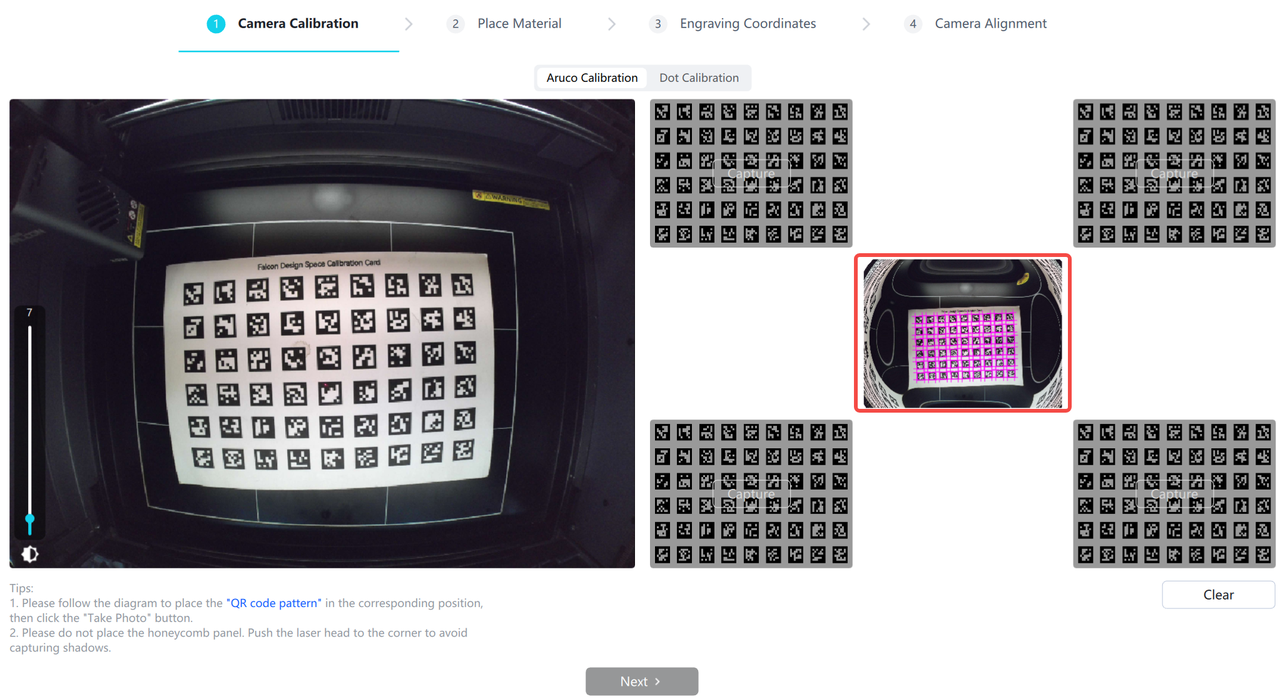 Falcon Design Space Camera Calibration Guide | Creality Wiki