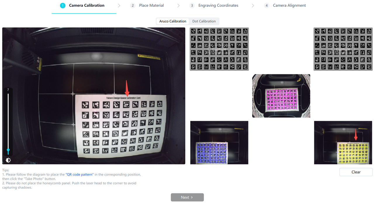 Falcon Design Space Camera Calibration Guide | Creality Wiki