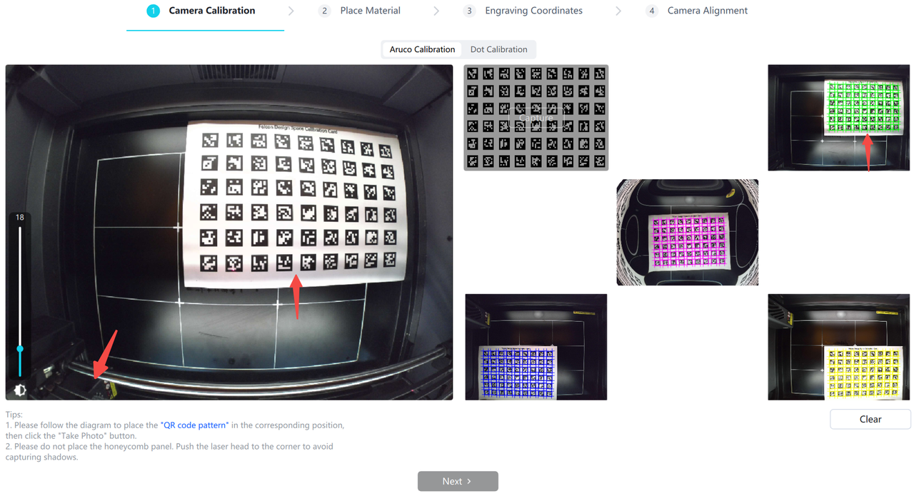 Falcon Design Space Camera Calibration Guide | Creality Wiki