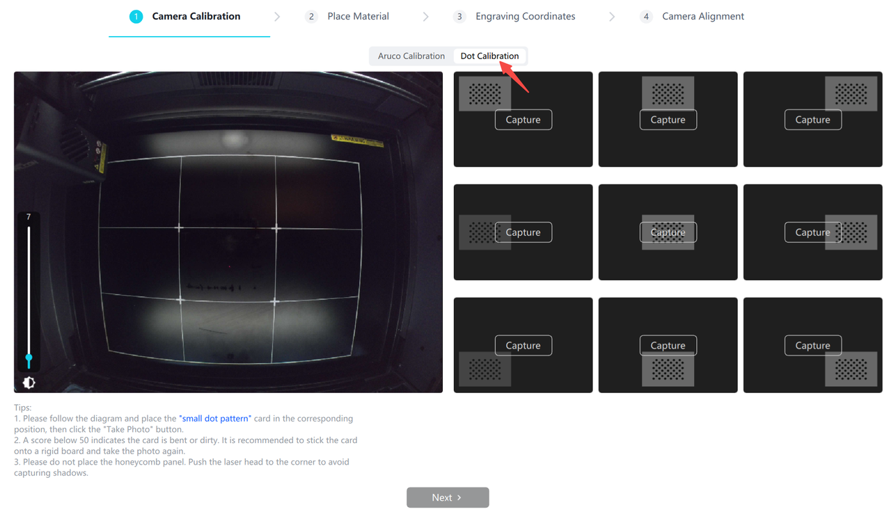 Falcon Design Space Camera Calibration Guide | Creality Wiki
