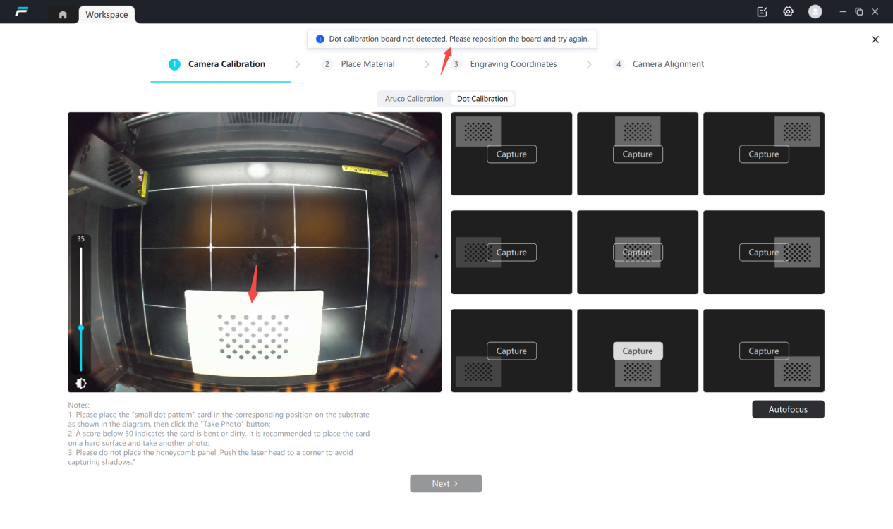 Falcon Design Space Camera Calibration Guide | Creality Wiki
