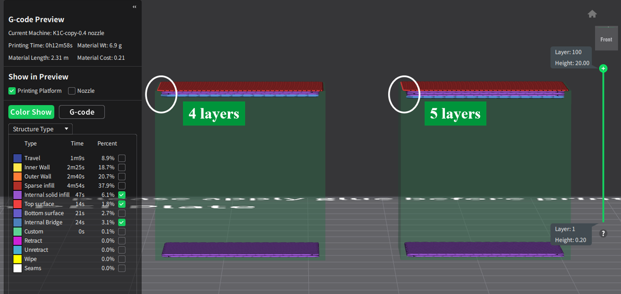 Top/Bottom Shell | Creality Wiki
