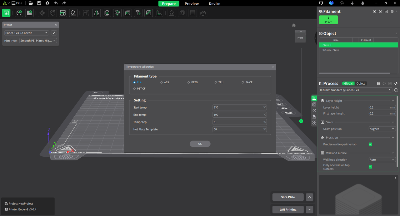 Calibration Tutorial | Creality Wiki