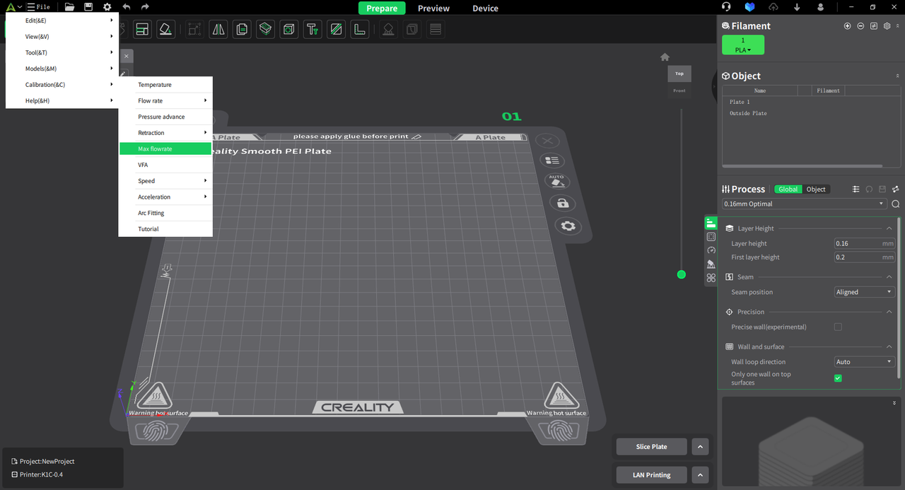Calibration Tutorial | Creality Wiki