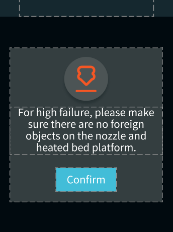 Fault Error Analysis (Temperature Issues, Heating Issues, V1.0.6 Leveling Issues, Height ...