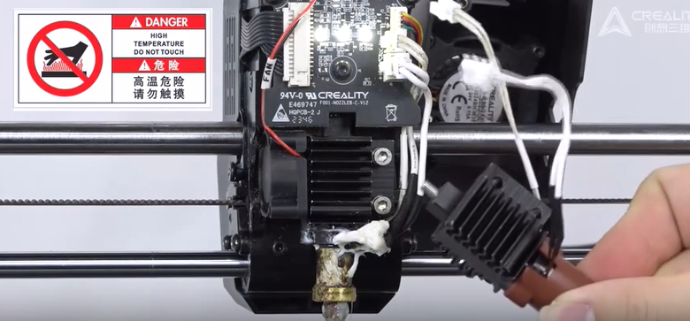 Troubleshooting Filament Oozing and Nozzle Clogging | Creality Wiki