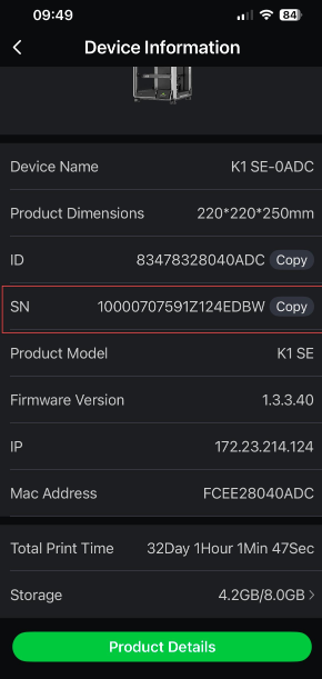 Feedback Guidance on Device Faulty | Creality Wiki