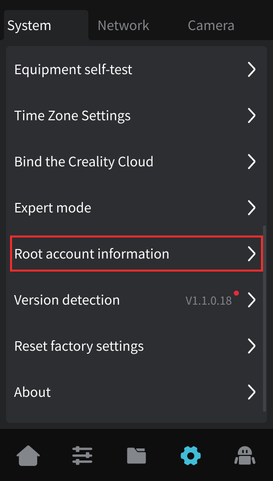 Tutorial On Opening Root Permissions | Creality Wiki