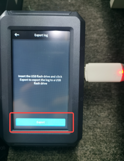 Export Log Process | Creality Wiki