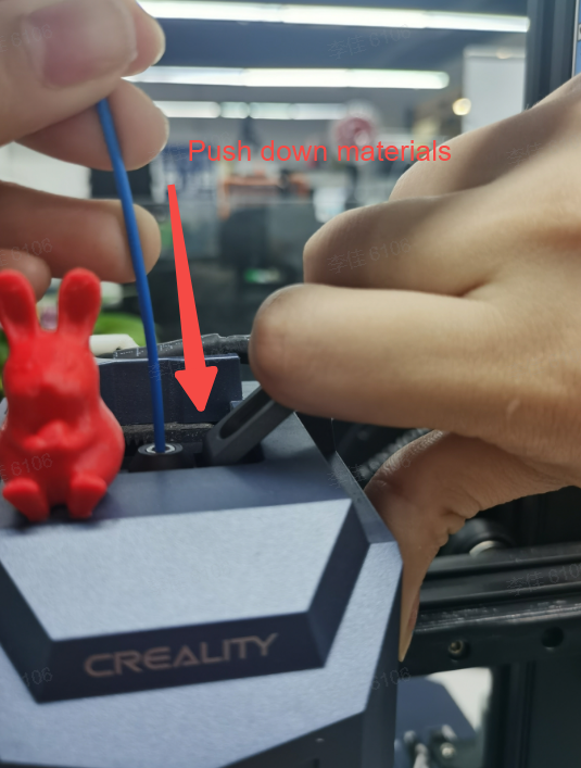 Loading Filament | Creality Wiki