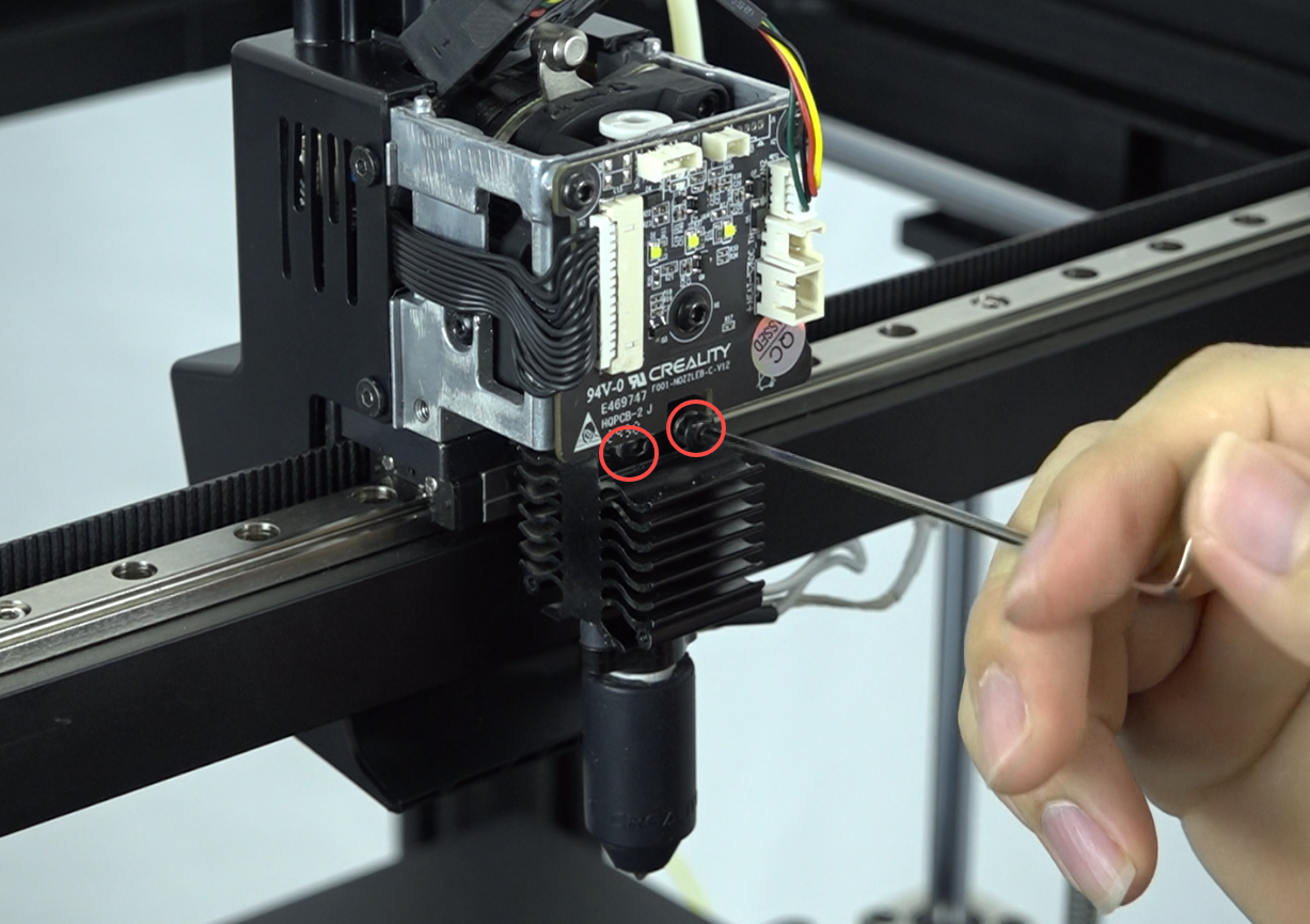 Replace Ender-5 Max Hotend | Creality Wiki
