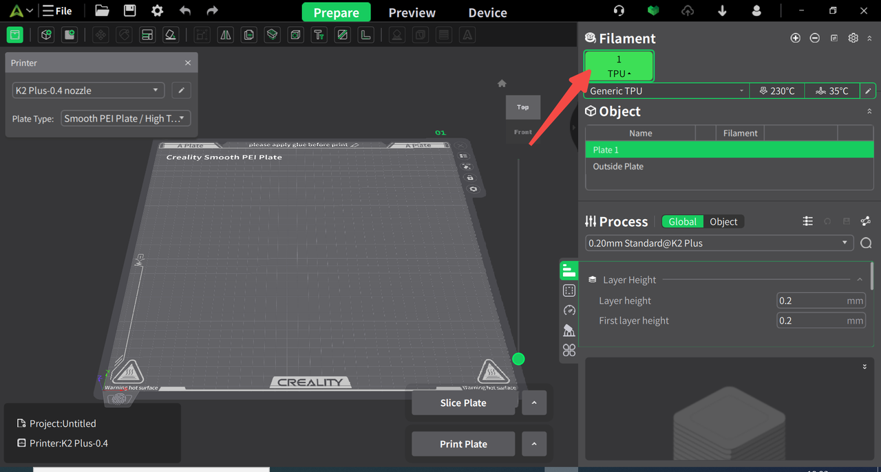 Ender-5 Max TPU Printing Guide | Creality Wiki