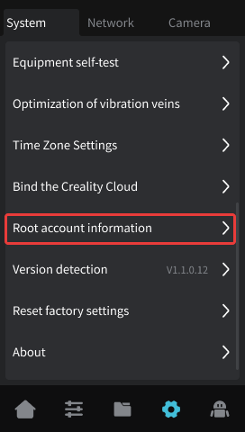 Root Tutorial | Creality Wiki