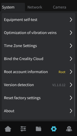 Root Tutorial Creality Wiki