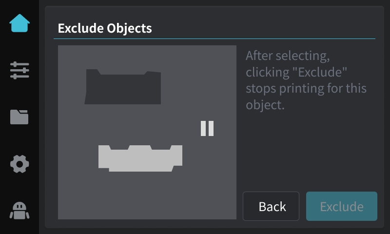 Object Exclusion/Problem Model Skip Function Tutorial | Creality Wiki