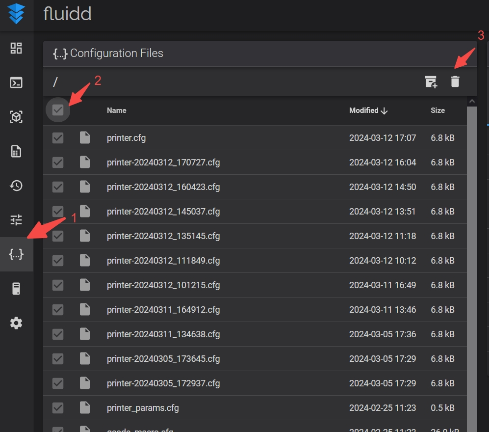 After Modifying The Mesh Bed Via Fluidd, The Screen Freezes Or Goes Black | Creality Wiki