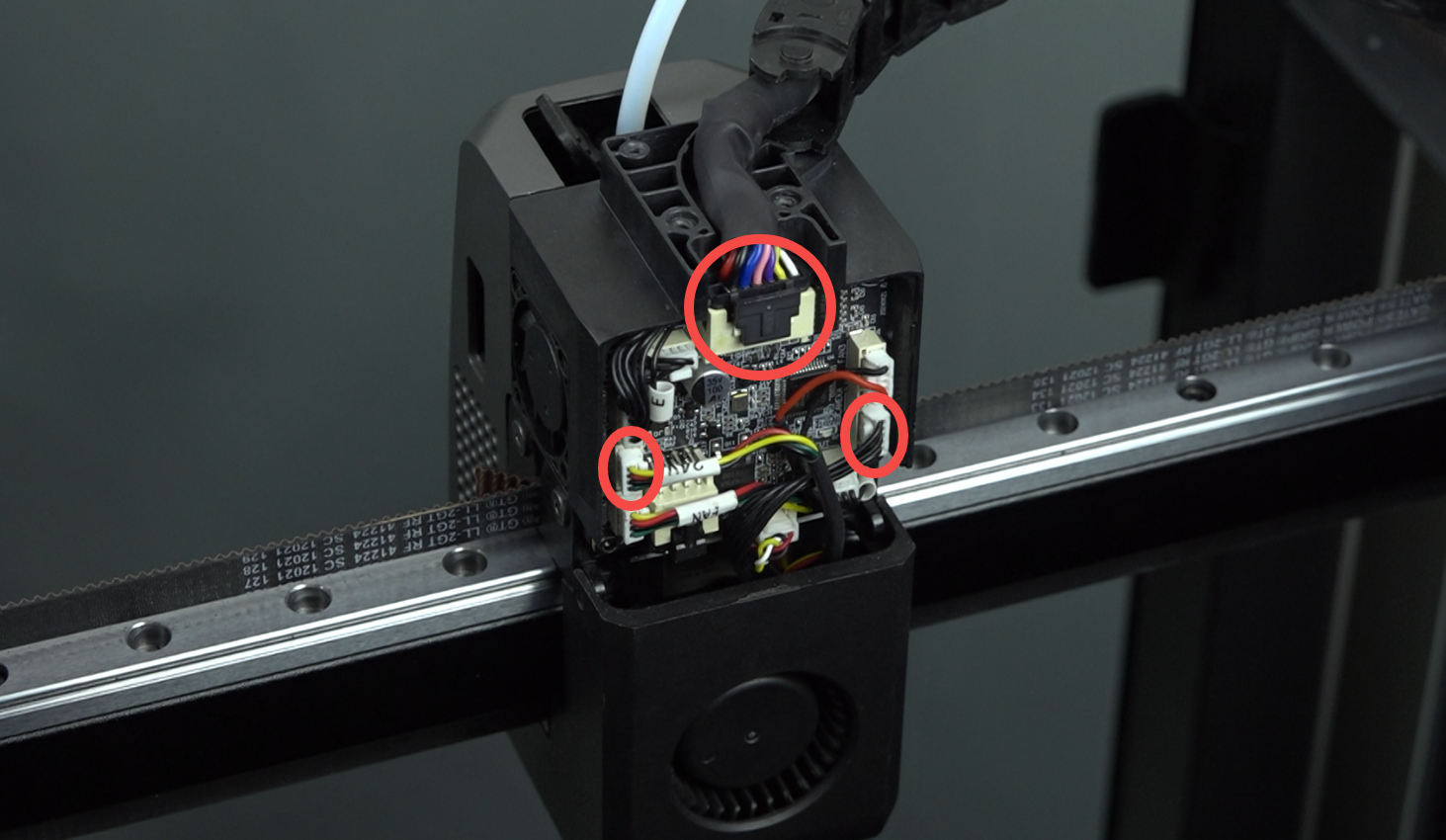 Replace K2 Plus Hotend Circuit Board | Creality Wiki