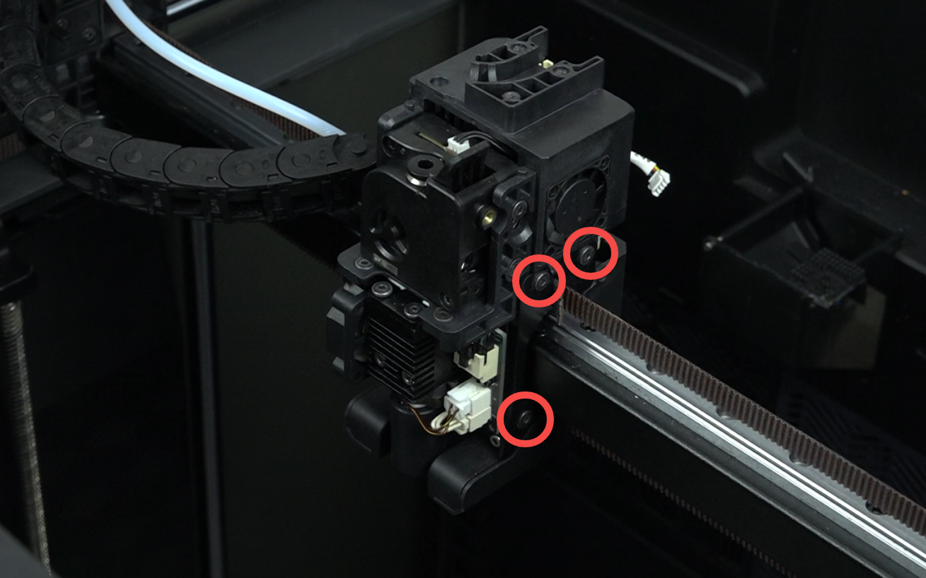 Replace K2 Plus Hotend Circuit Board | Creality Wiki