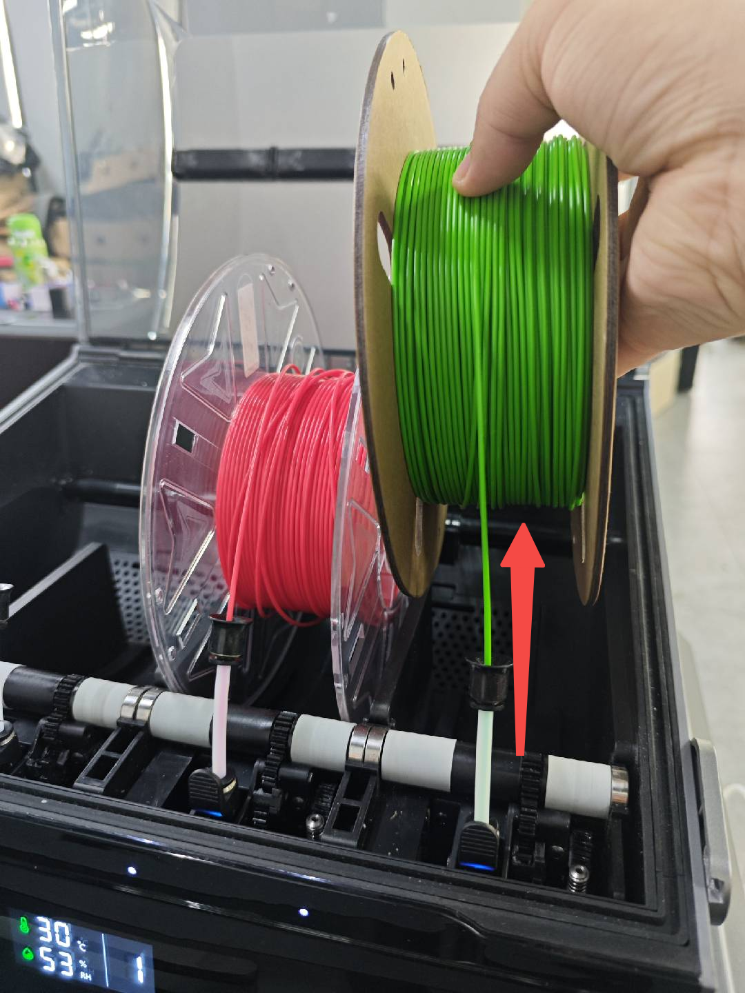 Use CFS to load/unload/replace filament | Creality Wiki
