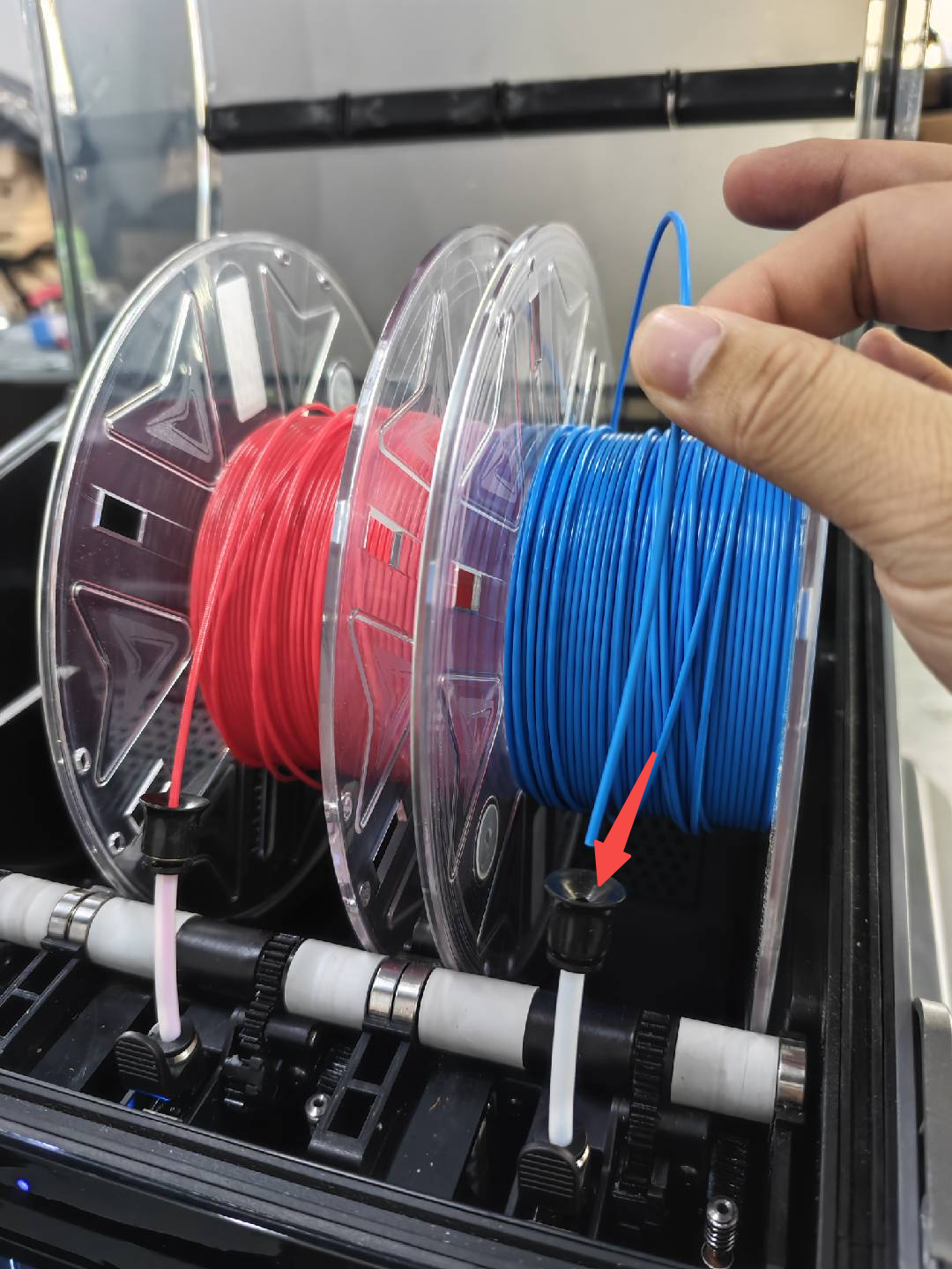 Use CFS to load/unload/replace filament | Creality Wiki