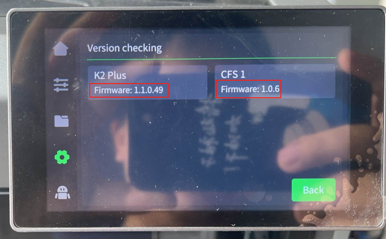K2 Plus & CFS Firmware Upgrade Guide | Creality Wiki