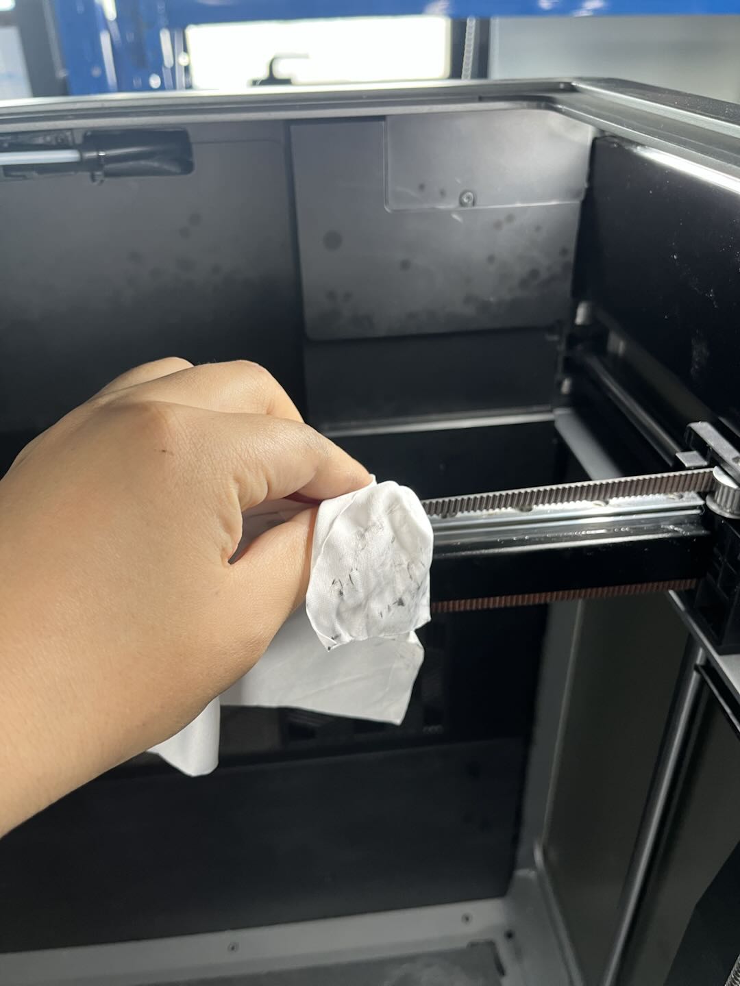 K2 Plus X-axis Guide Rail Cleaning Guide | Creality Wiki