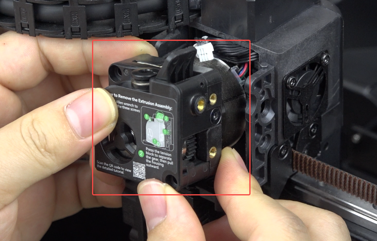 Replace K2 Pro Extrusion Assembly | Creality Wiki