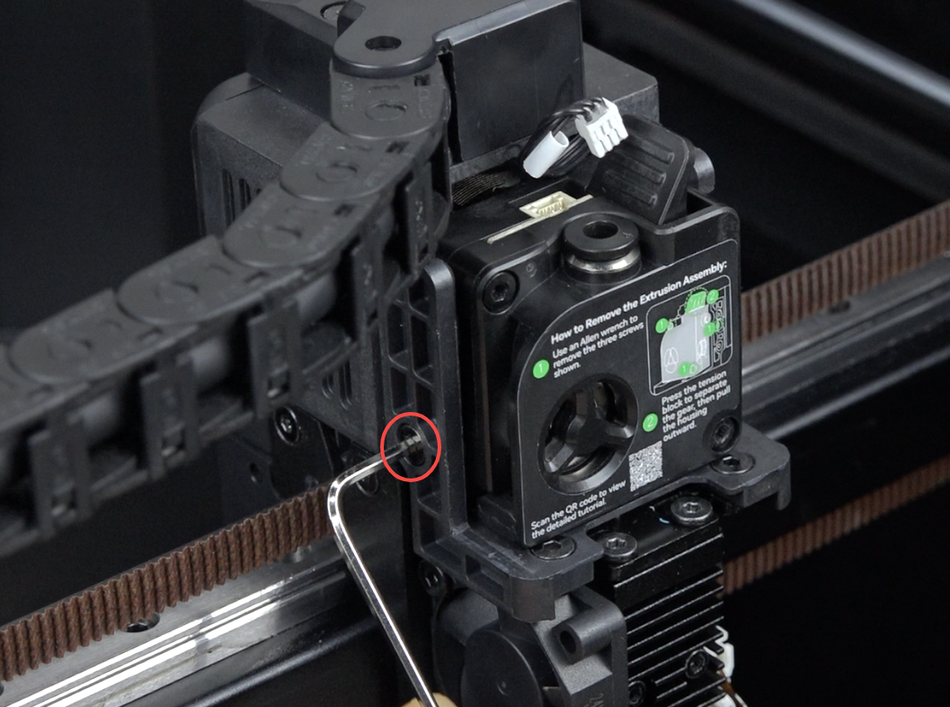 Replace K2 Pro Extrusion Assembly | Creality Wiki