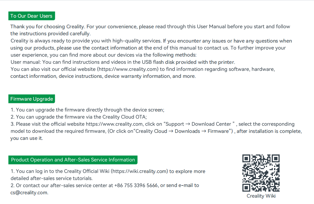 K1 Series CFS upgrade accessory kit User Manual | Creality Wiki