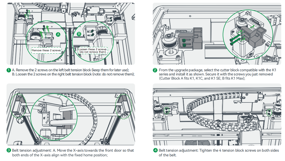K1 Series CFS upgrade accessory kit User Manual | Creality Wiki