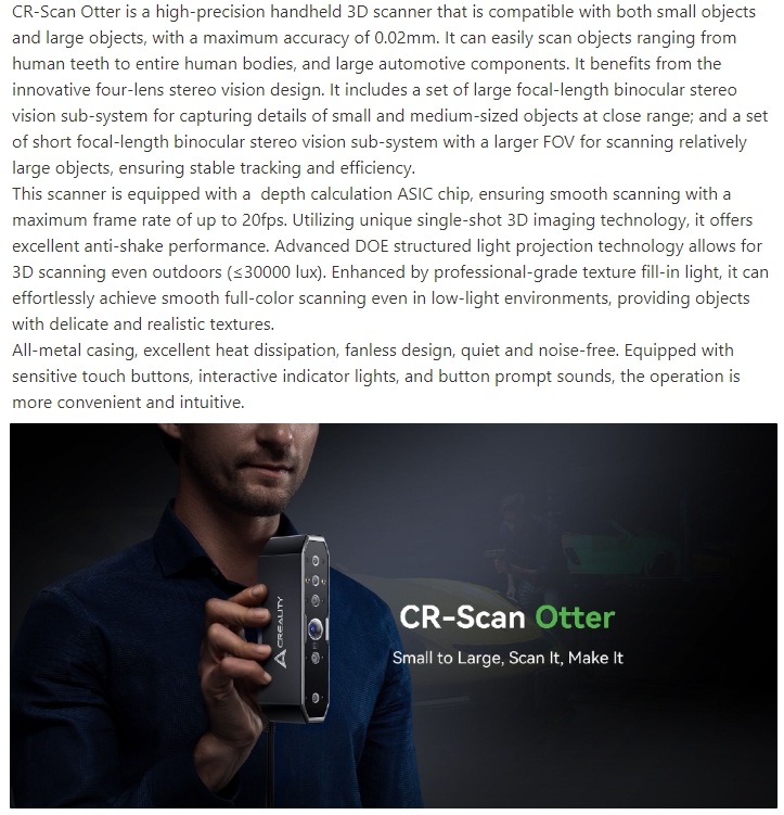 CR Scan Otter | Creality Wiki